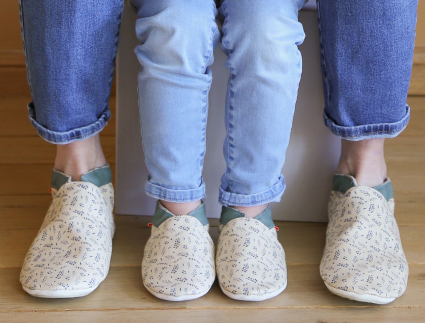 Guide des tailles - chaussons bébé cuir souple - Tichoups